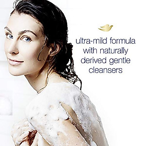 Dove Body Wash Hypoallergenic and Sulfate Free Body Wash Sensitive Skin Effectively Washes Away Bacteria While Nourishing Your Skin, 34 Fl Oz (Pack of 3)