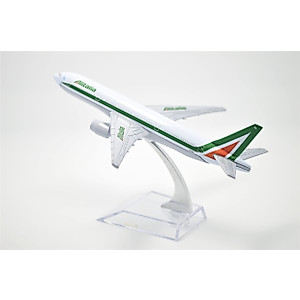 TANG DYNASTY(TM 1:400 16cm B777-200 Alitalia Metal Airplane Model Plane Toy Plane Model
