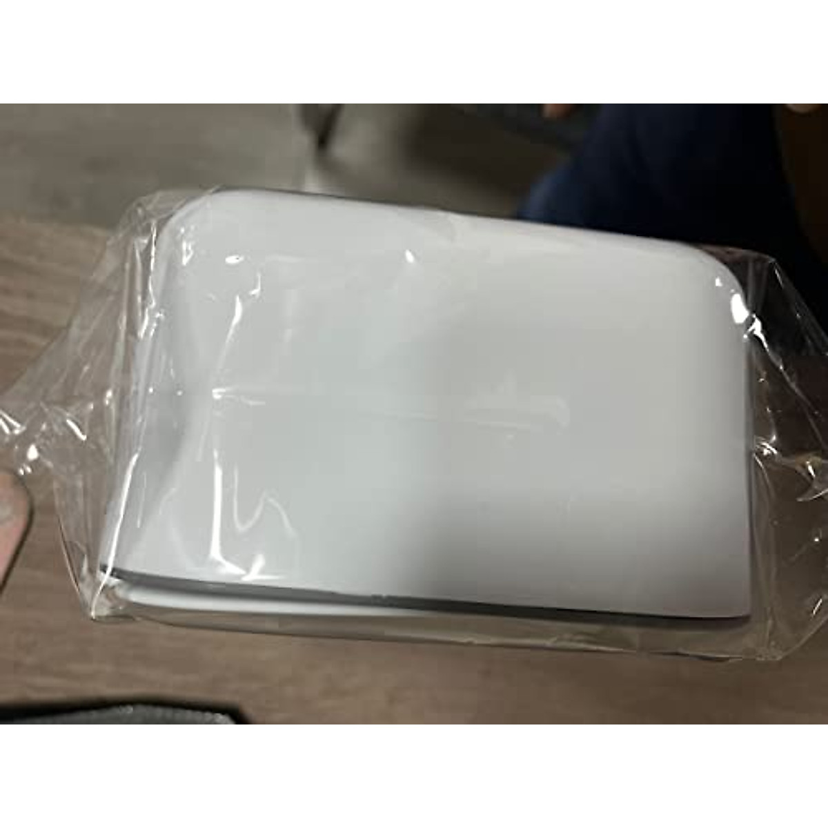 Wipes Dispenser Holder,Tissue Storage Box Case Wet Baby Wipes Case Baby Wipe Holder with Lid for Home Office Desk, Dorm, Kitchen, Washroom, Vanity (White+Pink)