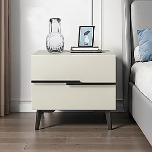 Bedside Water Carafe and Glass Set 33oz Vintage Nightstand Glass Carafe with Cup Mouthwash Water Decanter - Drink Water at Night and Keep Water Fresh (Clear)