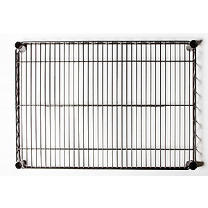 Omega 21" Deep x 36" Wide Individual Black Wire Shelf