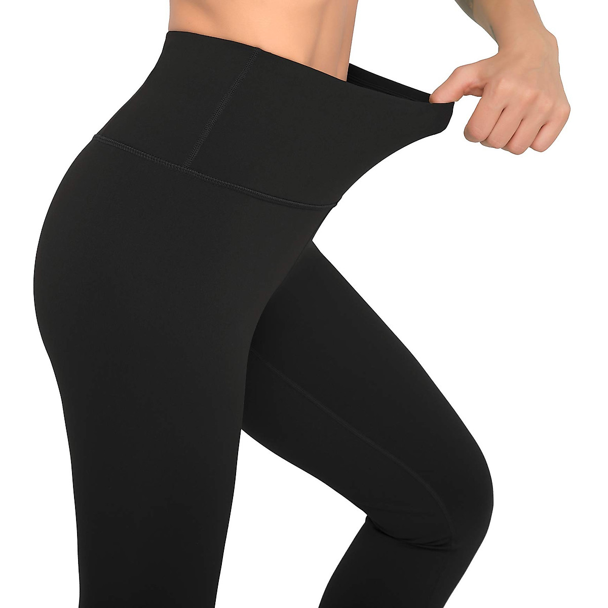 Dragon Fit Compression Yoga Pants with Inner Pockets in High Waist Athletic Pants Tummy Control Stretch Workout Yoga Legging