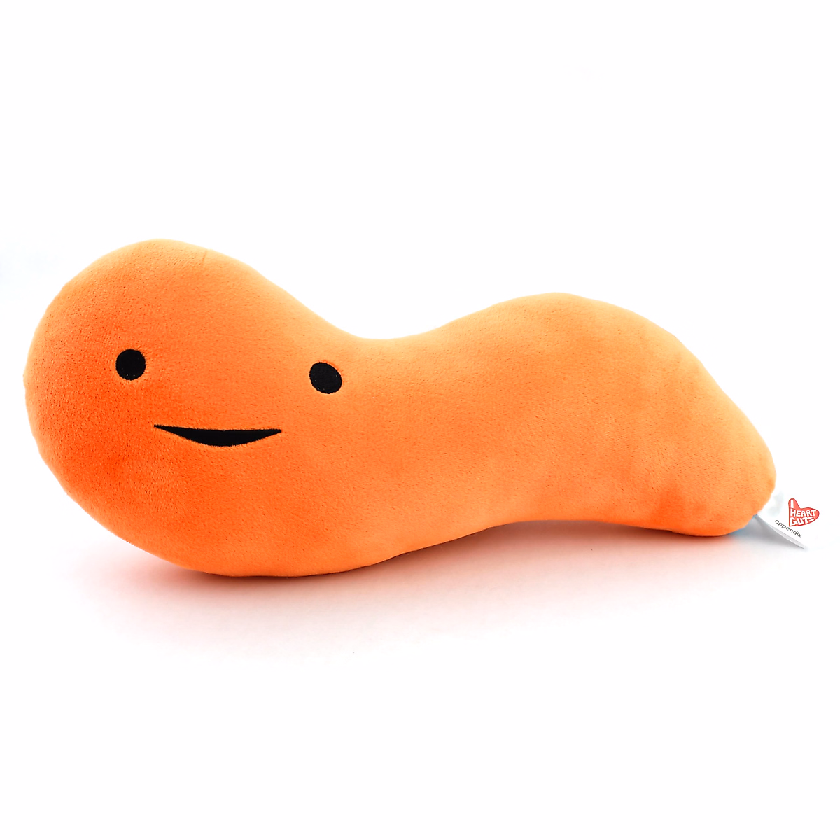 I Heart Guts Appendix Plush - Feel It In Your Gut - 14" Stuffed Organ Plush Toy, Appendix Removal Get Well Gifts, Ideal for Appendicitis, Kids, Nurses, Medical Students,Surgery