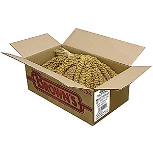 F.M. Brown's Golden Millet Spray, All-Natural Foraging Treat for Pet and Wild Birds, 5-lb Bag - Sun-Cured, Grown and Harvested in the USA