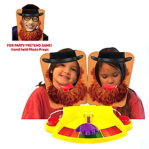 perfrom Whip Cream Face Game,The Pie Games,Family Board Game Toys for Kids,Whipped Cream(Not Included)