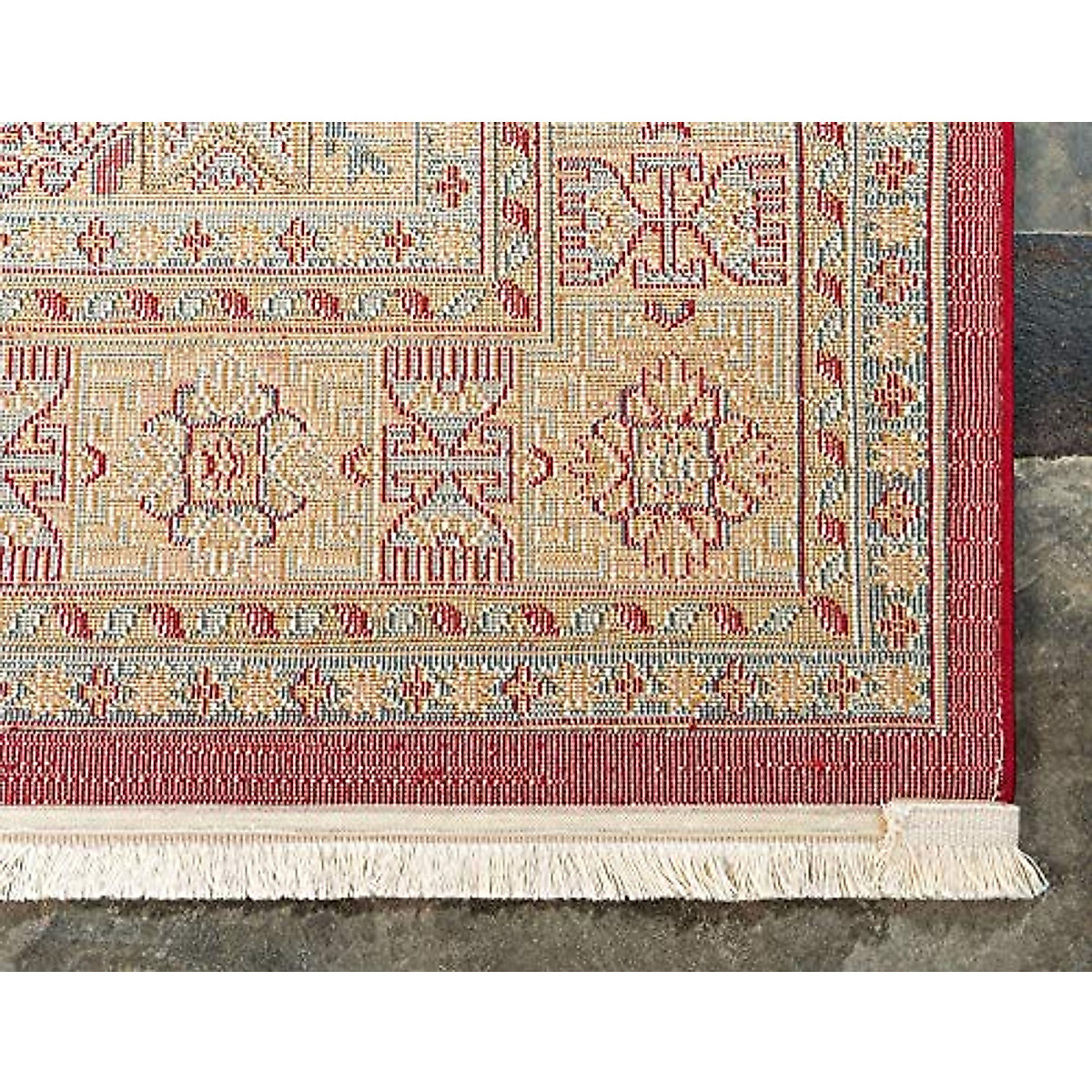 Unique Loom Sahand Collection Traditional Geometric Classic Navy Blue Area Rug (2' 2 x 3' 0)