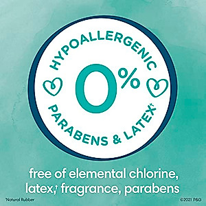 Diapers Size 0/Newborn, 76 Count - Pampers Pure Protection Disposable Baby Diapers, Hypoallergenic and Unscented Protection, Super Pack (Packaging & Prints May Vary)