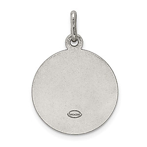 Sterling Silver St. Christopher Medal QQC3539