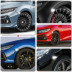 Rui Xin 213 Turn Signal LED Bulb Front Side Marker Light Kit Compatible With 2016-up Honda Civic Sedan/Coupe/Hatchback, Replace OEM Sidemarker Lamps