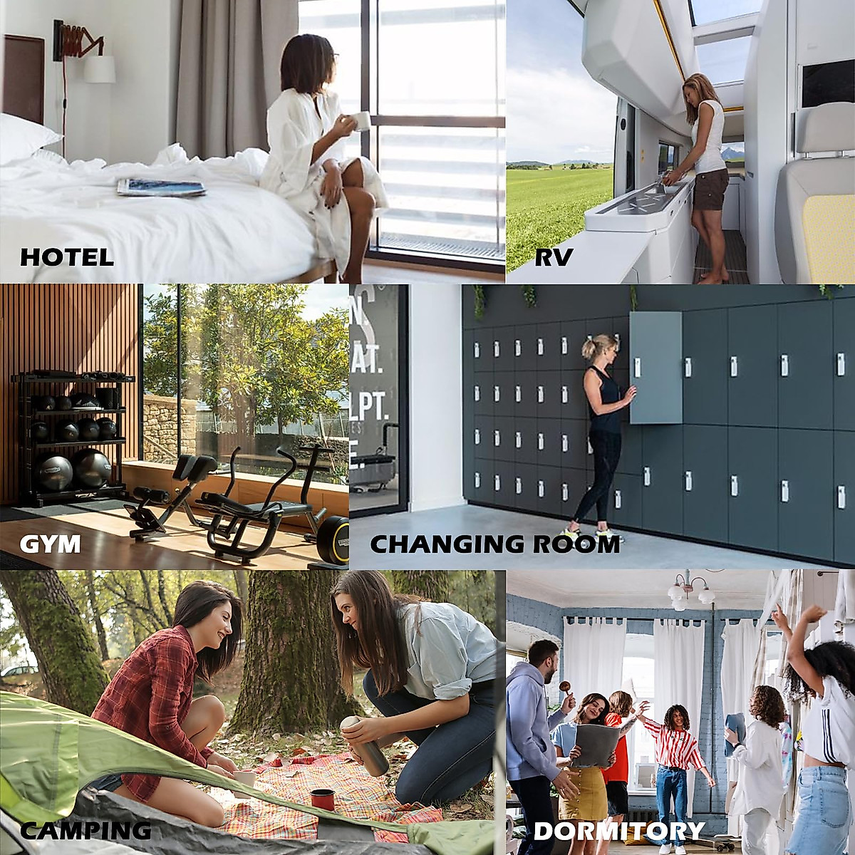 TABITORA Travel Luggage Organizer Hanging Packing Cubes Portable Hanging Shelves Carry on Closet for Suitcase with 2 Hooks,Collapsible(Beige,S)