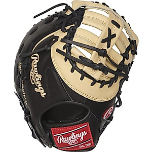 Rawlings | HEART OF THE HIDE Baseball First Base Glove | Traditional Break-In | 13" | Single Post - Double I Bar Web | Right Hand Throw