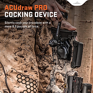 Wicked Ridge RDX 400-400 FPS - Equipped with 3X Multi-Line Scope & ACUdraw PRO for Easy, Silent Cocking - Reverse-Draw Design