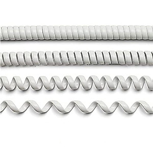 Trisonic 25 FT White Telephone Handset Cord, Standard