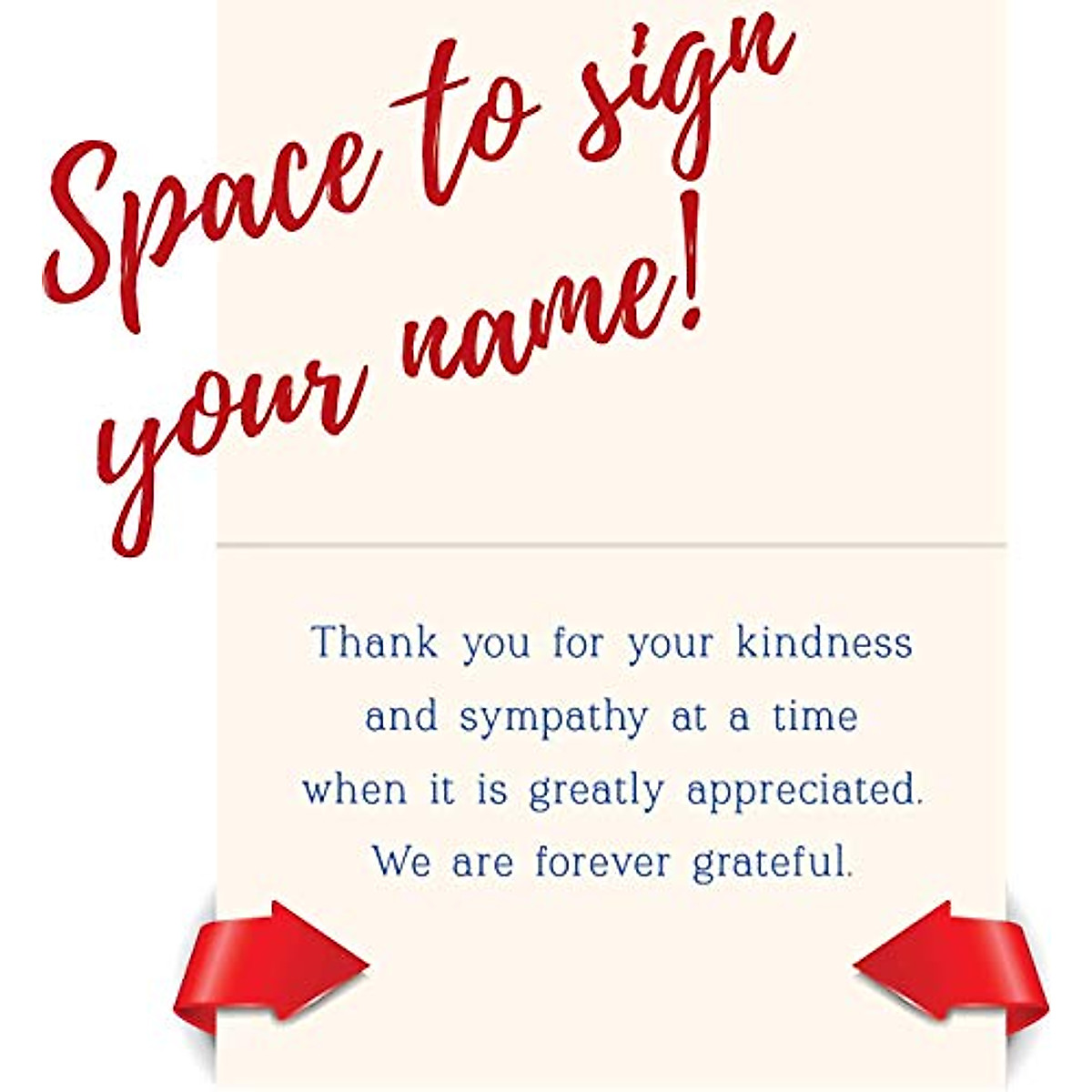 Floral Funeral Sympathy Bereavement Thank You Cards With Envelopes - Message Inside (25, Floral Butterfly)