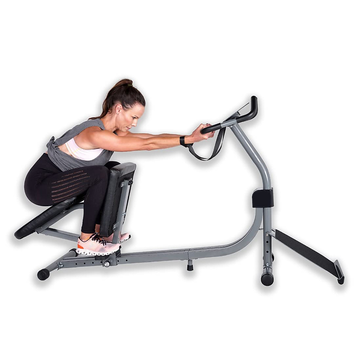 Full Body Stretching Machine Nitrofit Limber Pro. Only Stretch Machine with Adjustable Sliding Seat & Slant Board. Stretch Training Video included. Great for Spinal Decompression, Improving Flexibility, Mobility, Muscle Pain Relief for back, Home Gym