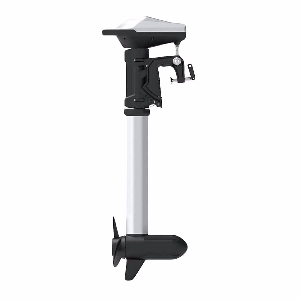 PARKHO HASWING Electric Trolling Motor – 24V 5 HP Power 31.5 Inch Shaft Ventura F 5.0 Brushless with Stepless Adjustable Speed Control and Safety Lanyard Boat Fishing Saltwater Freshwater