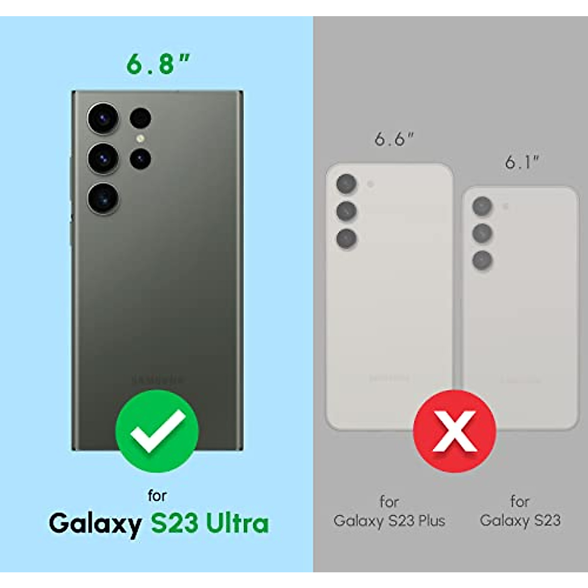 Silverback for Samsung Galaxy S23 Ultra Case, Moving Liquid Holographic Sparkle Glitter Case with Kickstand, Girls Women Bling Diamond Ring Slim Protective Case for Galaxy S23 Ultra 5G, Purple