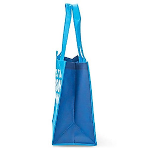 Here's To Strong Women Royal Blue 12.5 x 12 Canvas Fabric Eco Tote Handbag