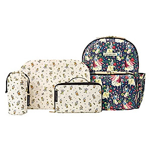 Petunia Pickle Bottom District Backpack | Baby Bag | Baby Diaper Bag for Parents | Baby Backpack Diaper Bag | Stylish, Spacious Backpack for Modern Moms & Dads | Disney Snow White's Enchanted Forest