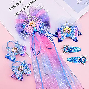 DADAXIE Rainbow Glitter Tulle Rolls 6 x 10 Yards(30 Feet) Purple Shimmer Color Fabric Ribbon for Table Chair Sash Hair Bow Tutu Skirt Costume Wedding Birthday Baby Shower (Rainbow Purple)