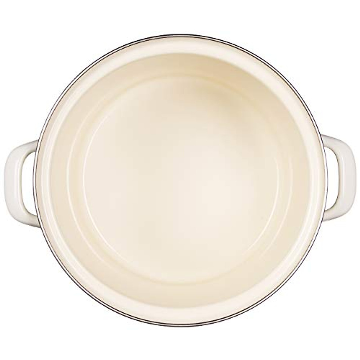 Le Creuset Enamel On Steel Stockpot, 8 qt., Meringue