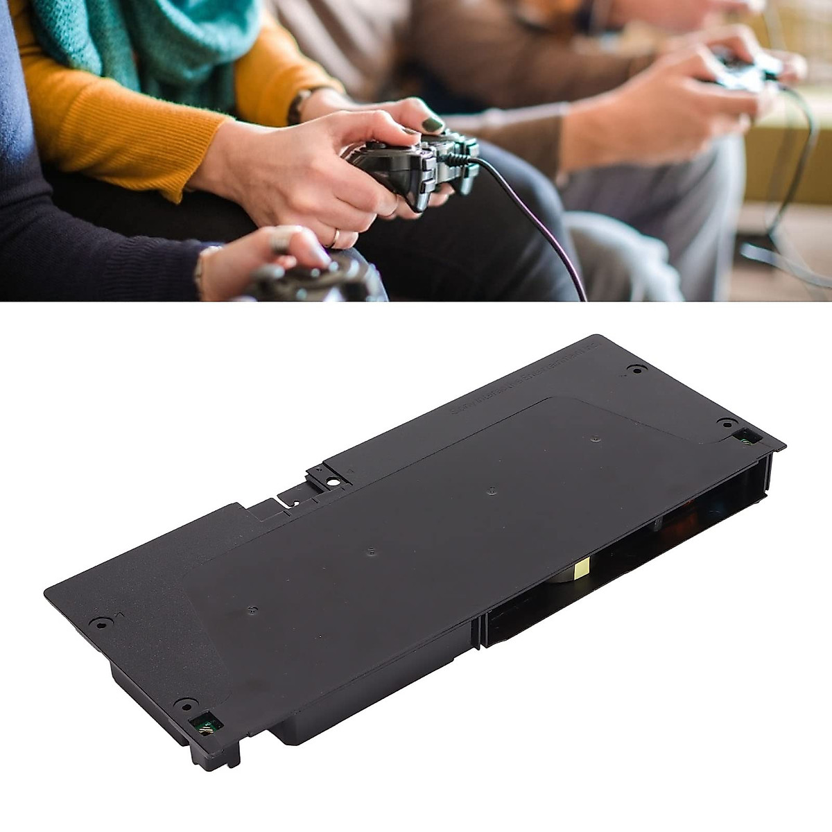 PUSOKEI Power Supply Adapter Replacement, PS4 Slim Power Supply Unit N15‑160P1A Power Supply Battery Unit Replacement Game Console Power Adapter for PS4 Slim 2000 Model