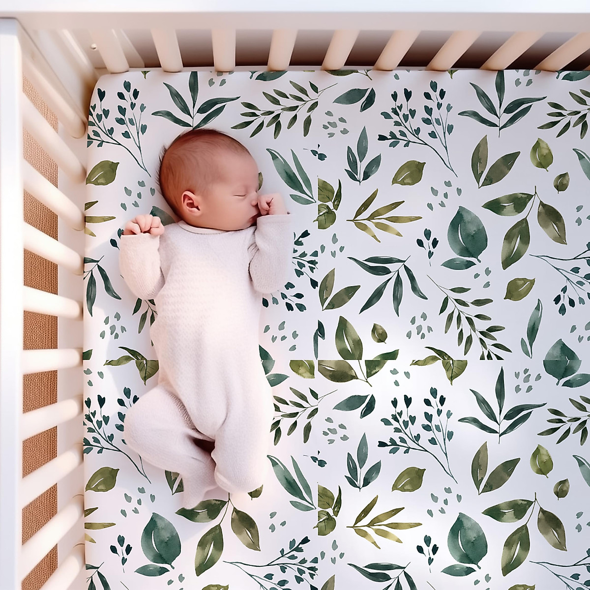 Premium Gender-Neutral Crib Sheet Set - 2 Pack | Ultra-Soft Bedding for Crib Mattress and Toddler Beds | Unisex Comfort and Elegance by Max&So