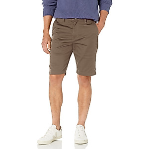 Volcom Men Stretch Modern Fit 21" Chino Short, Mushroom, 33