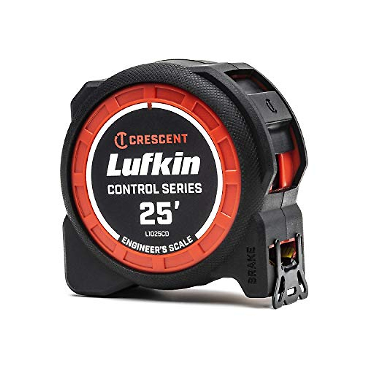 Crescent Lufkin 1-3/16 x 25' Command Control Series Yellow Clad Engineers Tape Measure - L1025CD
