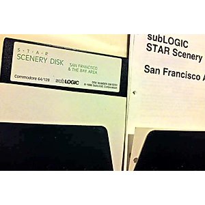 Star Scenery Disk: San Franciso Area & Bay Area