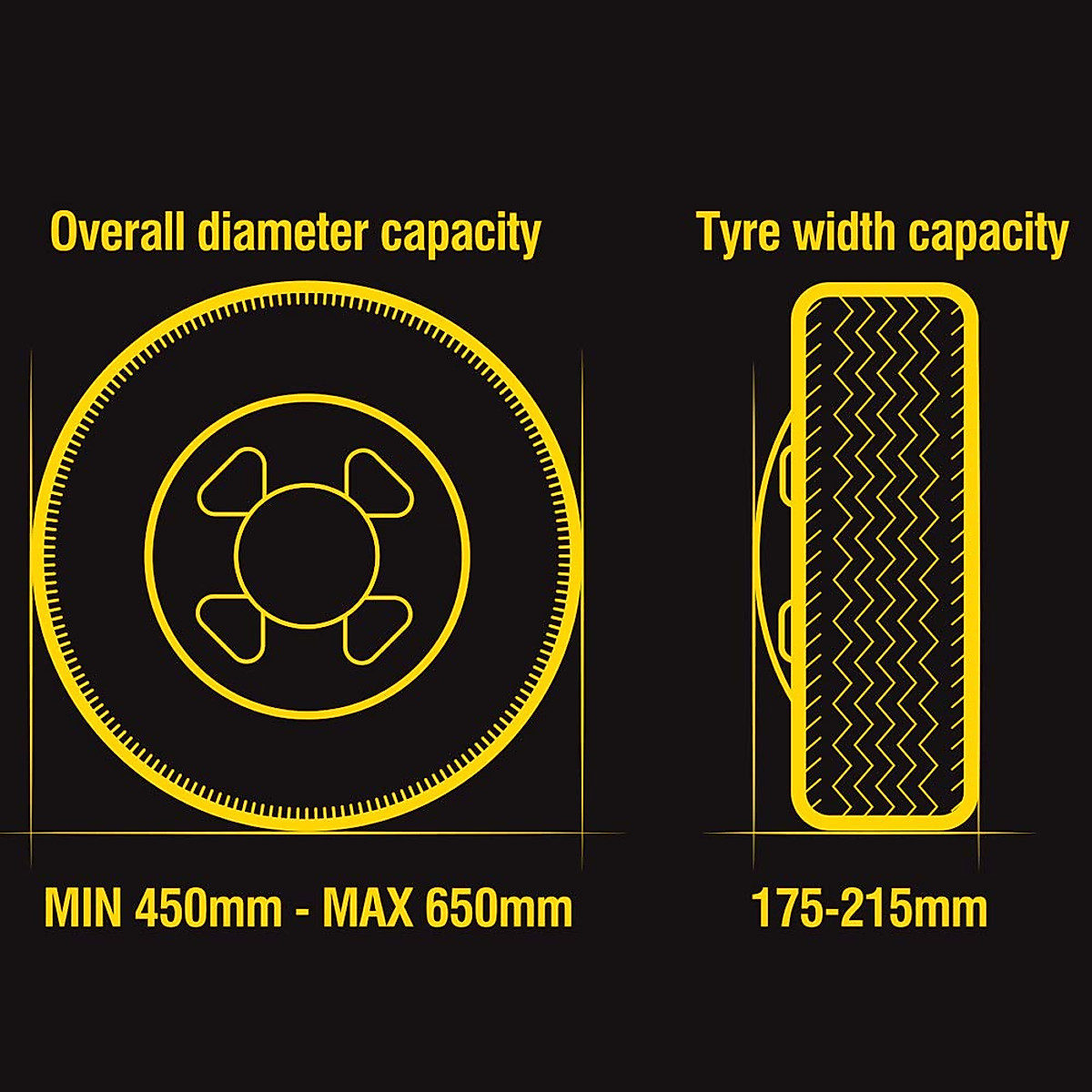 Maypole MP9065 Universal Wheel Clamp