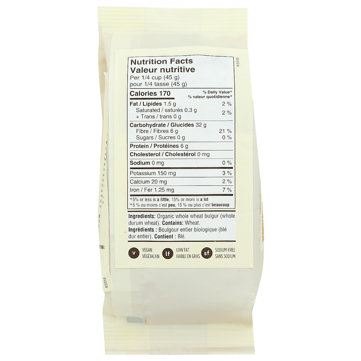 365 by Whole Foods Market, Bulgur Wheat Whole Grain Organic, 8.8 Ounce