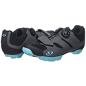 Giro Cylinder W Women's Mountain, Dirt, and Trail Cycling Shoe - 41, Dark Shadow/Iceberg (2020)