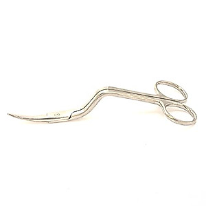 PRECISE CANADA: 6" Large Double Curved Scissors - Stainless Steel Embroidery Supplies