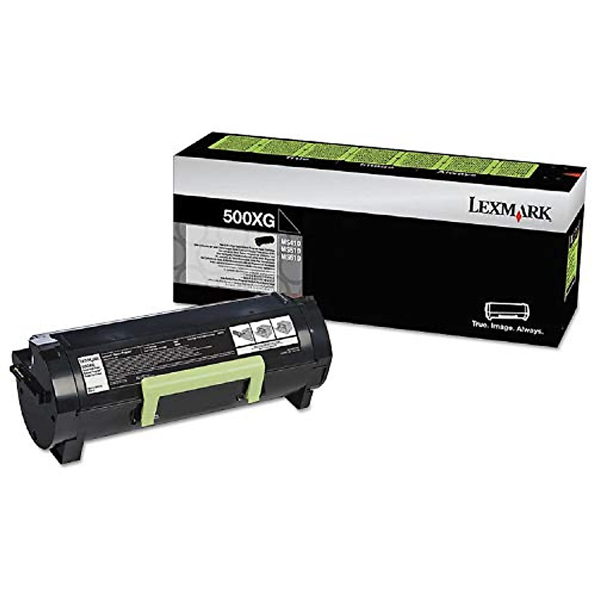 Lexmark 50F0x0g (500Xg) Extra High-Yield Toner Cartridge, Black - in Retail Packaging