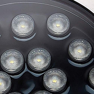 Outdoor In-Ground Lights 12W Increases Home Security Recessed Garden Park Lawn Pathway Lighting LED Underground Light Landscape Features Super Bright Well Light (Color : Warm Light)