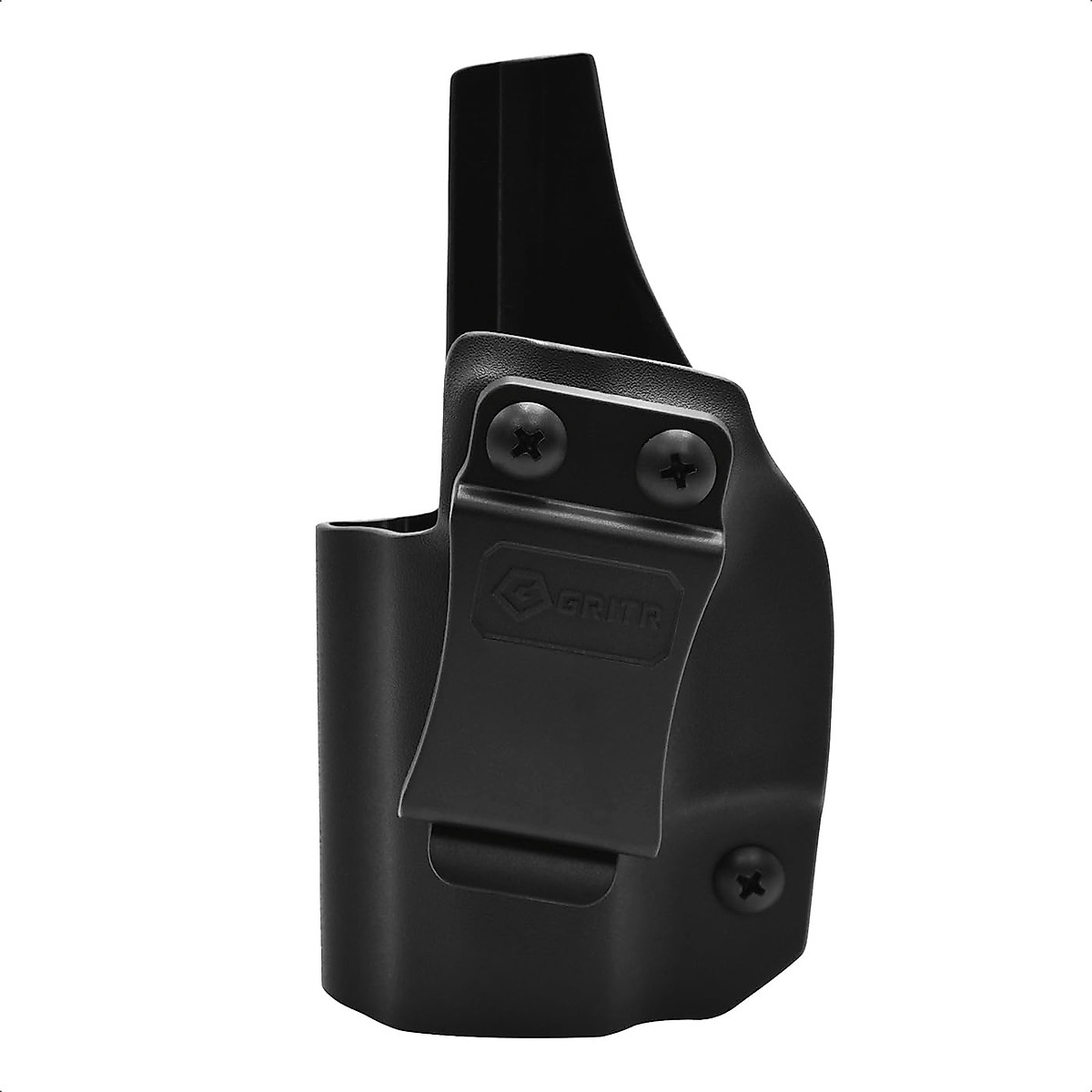 GRITR IWB Kydex Handgun Holster Fits Taurus GX4 9mm | EDC Minimalist Pistol Accessory for Men & Women w/Optic Cut, Adjustable Cant & Retention, Open Bottom, Left Hand