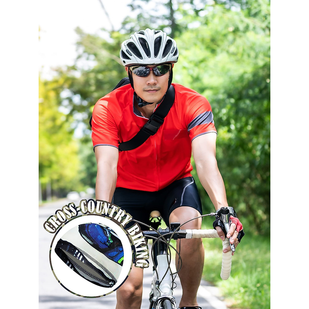 SATINIOR 6 Pieces Cooling Skull Caps for Men Helmet Liner Sweat Wicking Cap Wicking Beanies Hat Liner for Cycling Running (Cool Patterns)