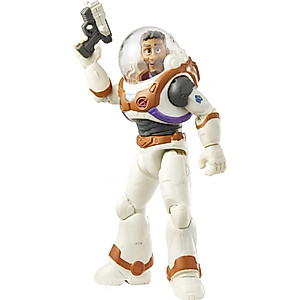 Mattel Disney and Pixar Lightyear Space Ranger Alpha Mo Morrison Action Figure, 14 Points of Articulation & Accessories, 5-in Scale