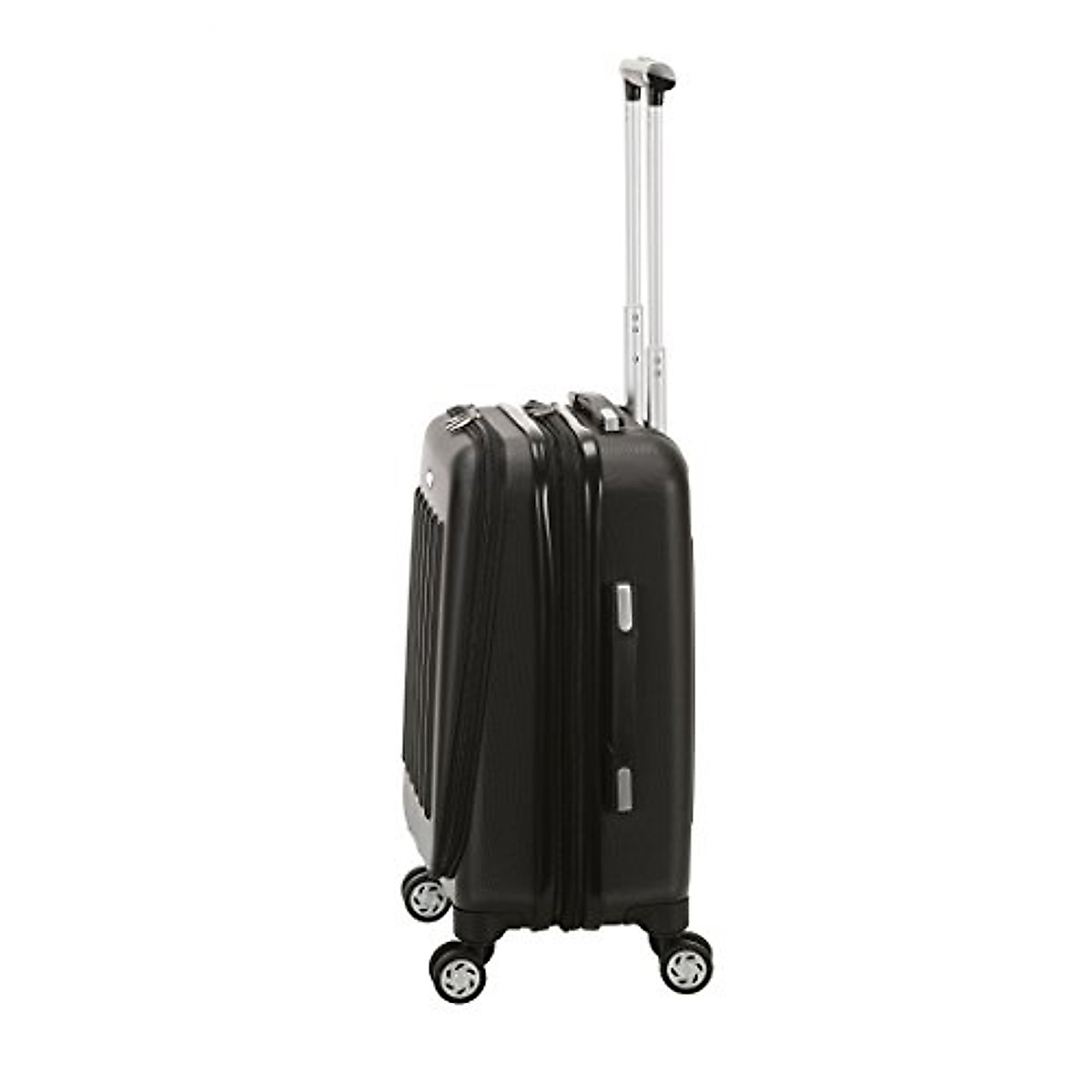 Rockland Titan Hardside Spinner Luggage, Black, Carry-On 19-Inch