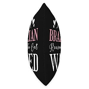 Esthetician Gifts for Men & Women There's A Brazilian Reasons to Get Waxed Throw Pillow, 16x16, Multicolor