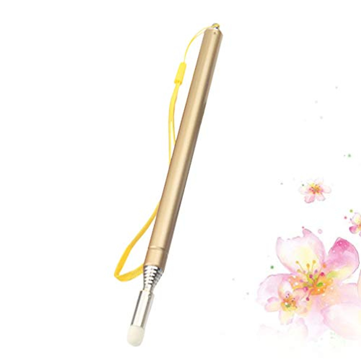 STOBOK Telescopic Pointer Teaching Pointers Extendable Hand Pointer Stainless Steel Classroom Whiteboard Pointer for Teachers (Gold)