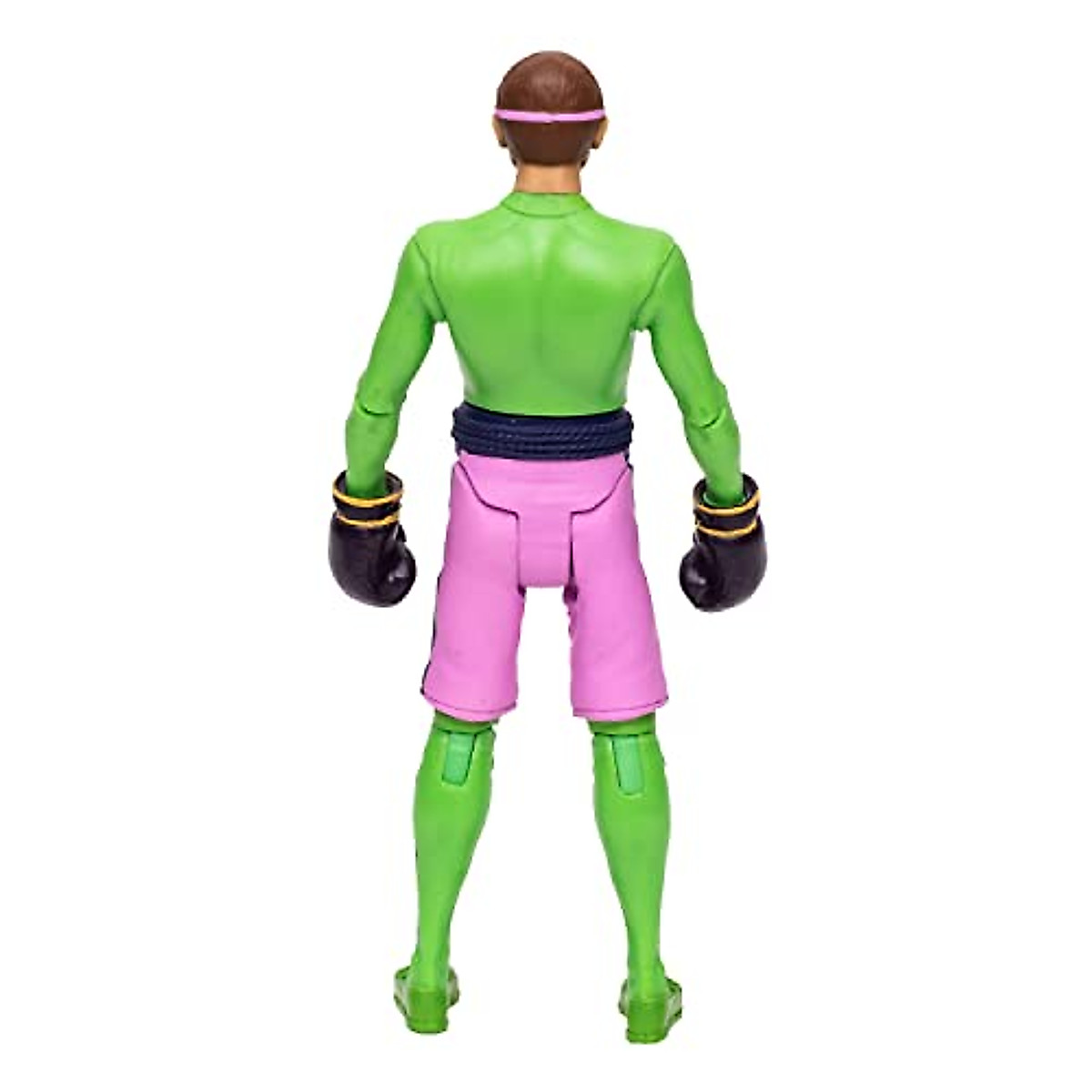 McFarlane Toys, DC Multiverse, 5-inch DC Retro Riddler Boxing Action Figure with Action Word Bubbles, Collectible DC Retro 1960's TV Figure – Ages 12+