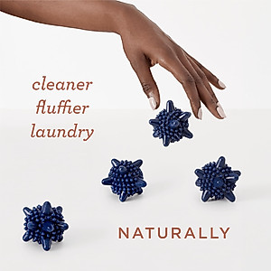 Esembly Agitators, Washer Dryer Balls for Cleaner Softer Laundry, Reusable Eco-Friendly Silicone Laundry Dryer Balls, 4 Pack