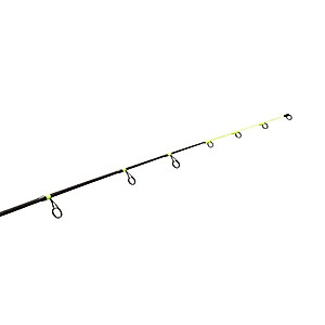 13 FISHING - Tickle Stick - Ice Fishing Rod - Gen 3 - 27" L (Light) - 1/16-1/8oz - PC2 Flat-Tip Blank - TS3-27L, Black
