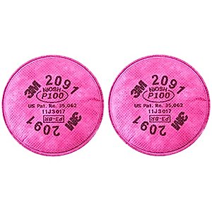3M 2091 P100 Particulate Filter, 3 Pairs