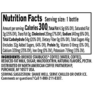 Starbucks Frappuccino, Coffee Drink, Pumpkin Spice, 13.7 fl oz Bottles (12 Pack), Iced Coffee