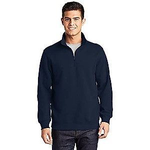 Sport-Tek 1/4-Zip Sweatshirt XL True Navy