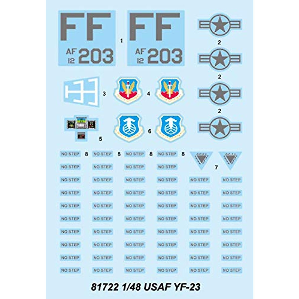Hobby Boss  US YF-23 Prototype Airplane Model Building Kit