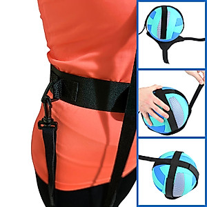 OVANTO Volleyball Training Equipment Aid – Solo Adjustable Volleyball Equipment in 4 Styles to Serve, Spike, Set and Pass Like a Pro - Gift for Beginners & Experts